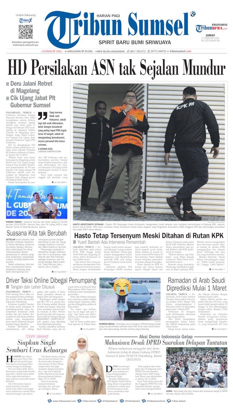 Tribun Sumsel Logo Tribun Sumsel YouTube