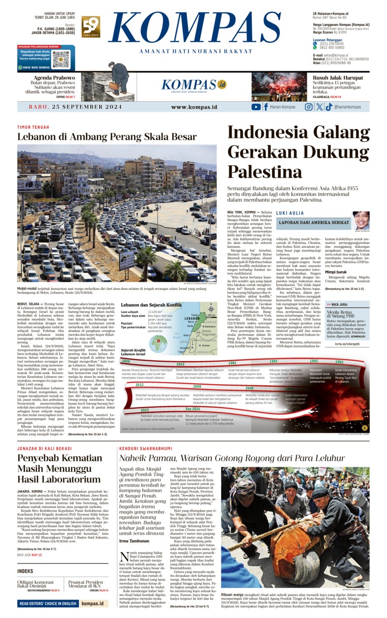 Kompas Koran Logo Throwback Koran Kompas, Minggu, 31 Juli 2005
