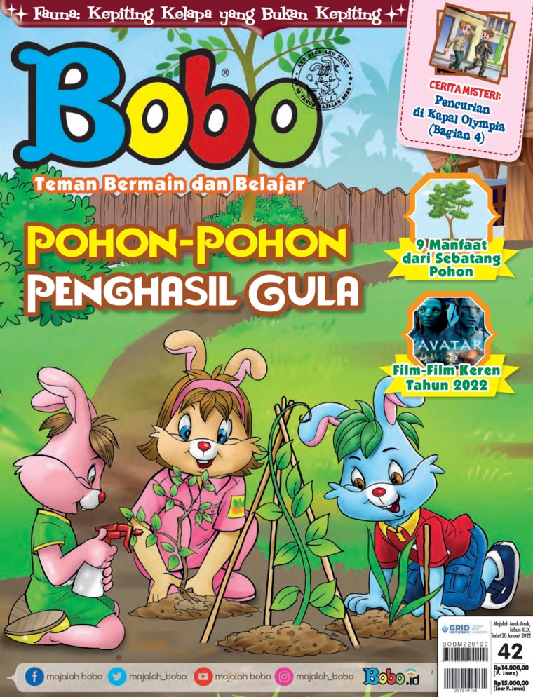 Jual Majalah Bobo ED 42 2022 - Gramedia Digital Indonesia