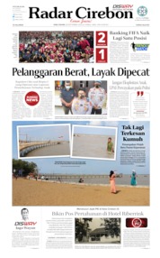 Jual Koran Radar Cirebon 28 September 2022 - Gramedia Digital Indonesia